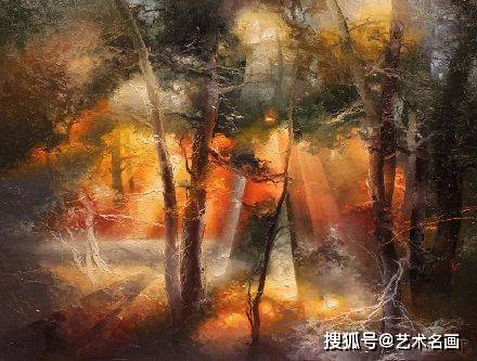 一组印象派风景油画 -6park.com