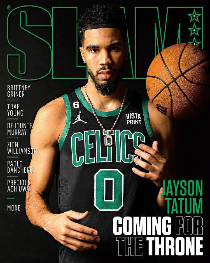 组图:真帅!塔图姆当选《SLAM》杂志封面人物-搜狐大视野-搜狐新闻