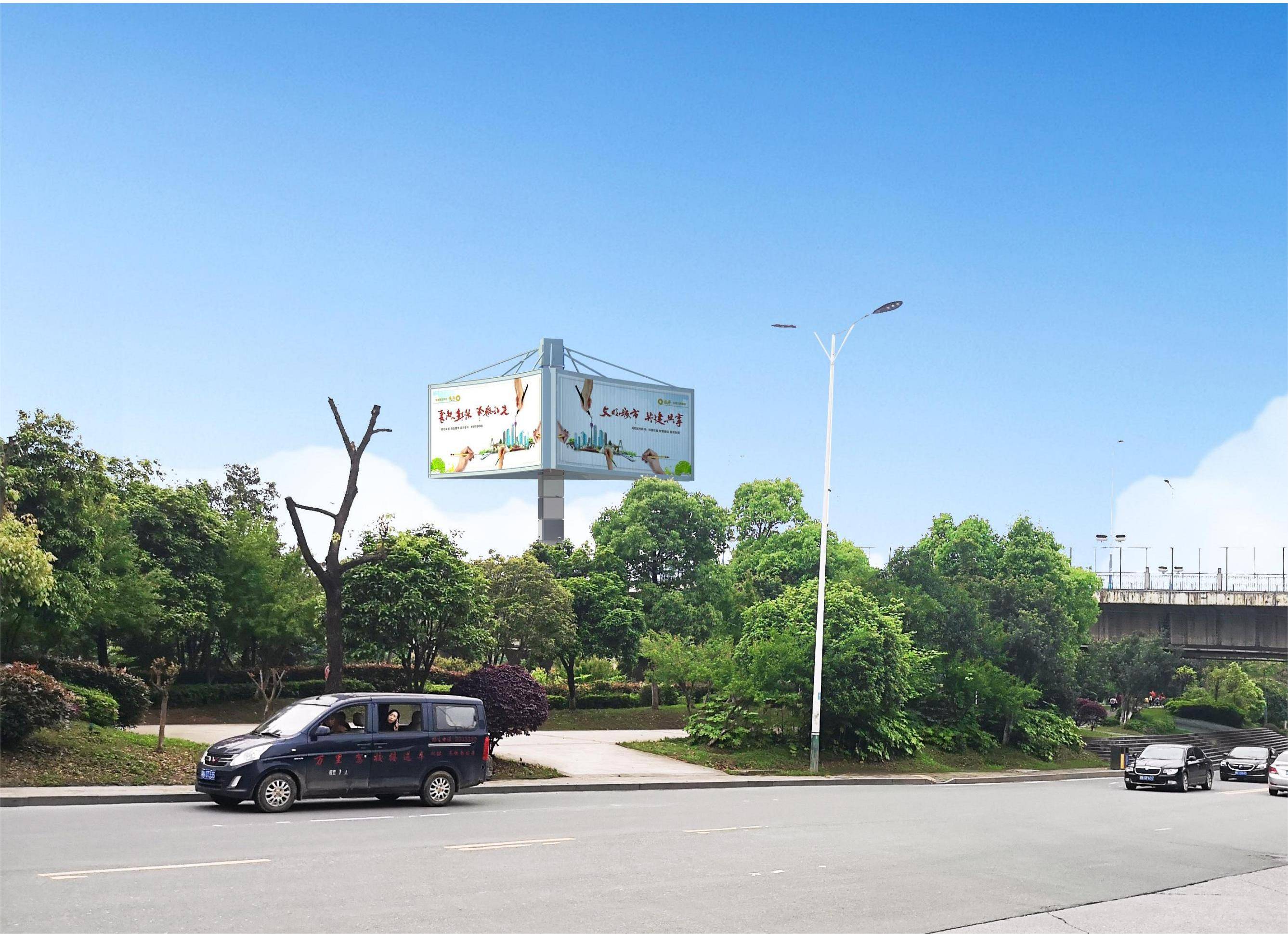 景观广告牌效果图设计 户外大型广告牌设计-搜狐大视野-搜狐新闻