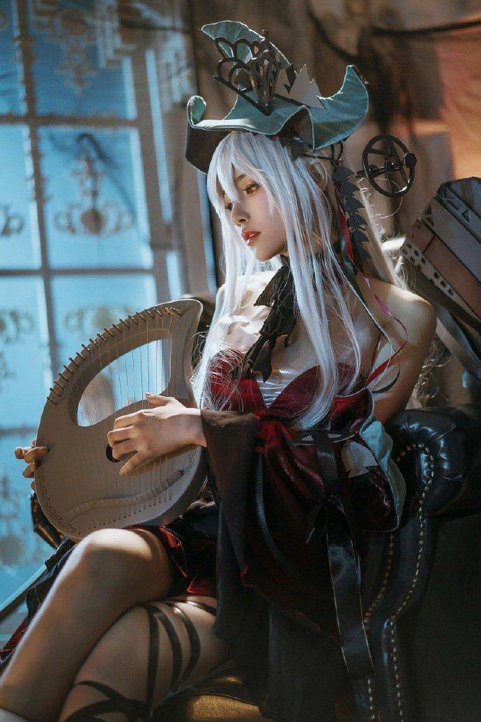 cos：明日方舟浊心斯卡蒂Cosplay正片14P-搜狐大视野-搜狐新闻