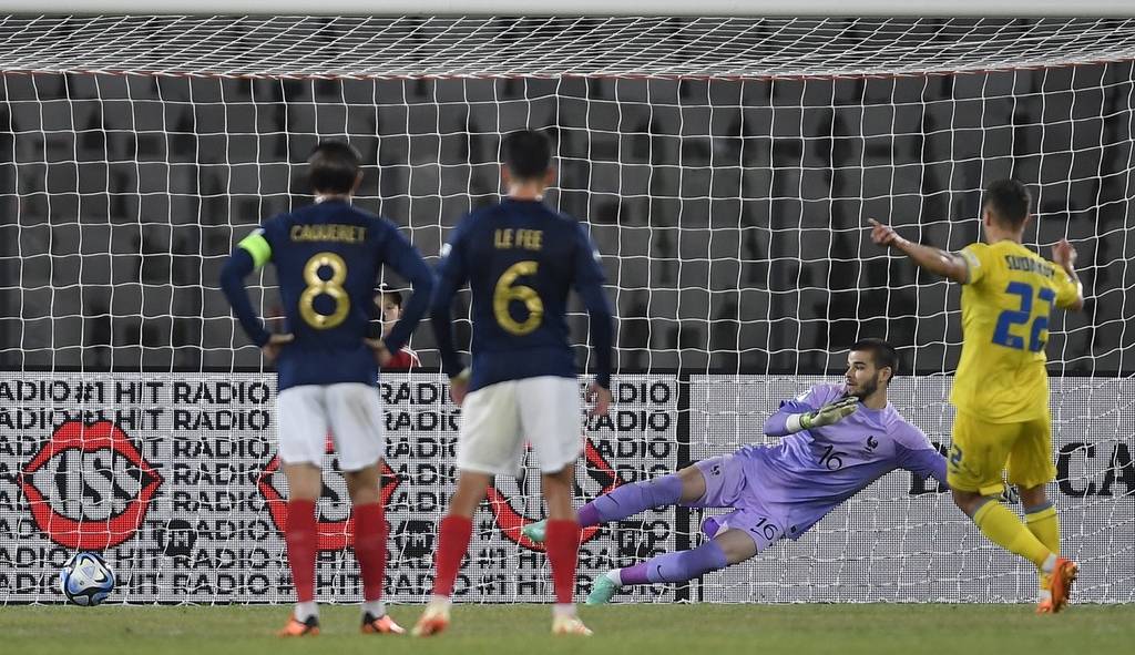 2023 U21欧青赛1/4决赛：法国U21 1-3 乌克兰U21-搜狐大视野-搜狐新闻