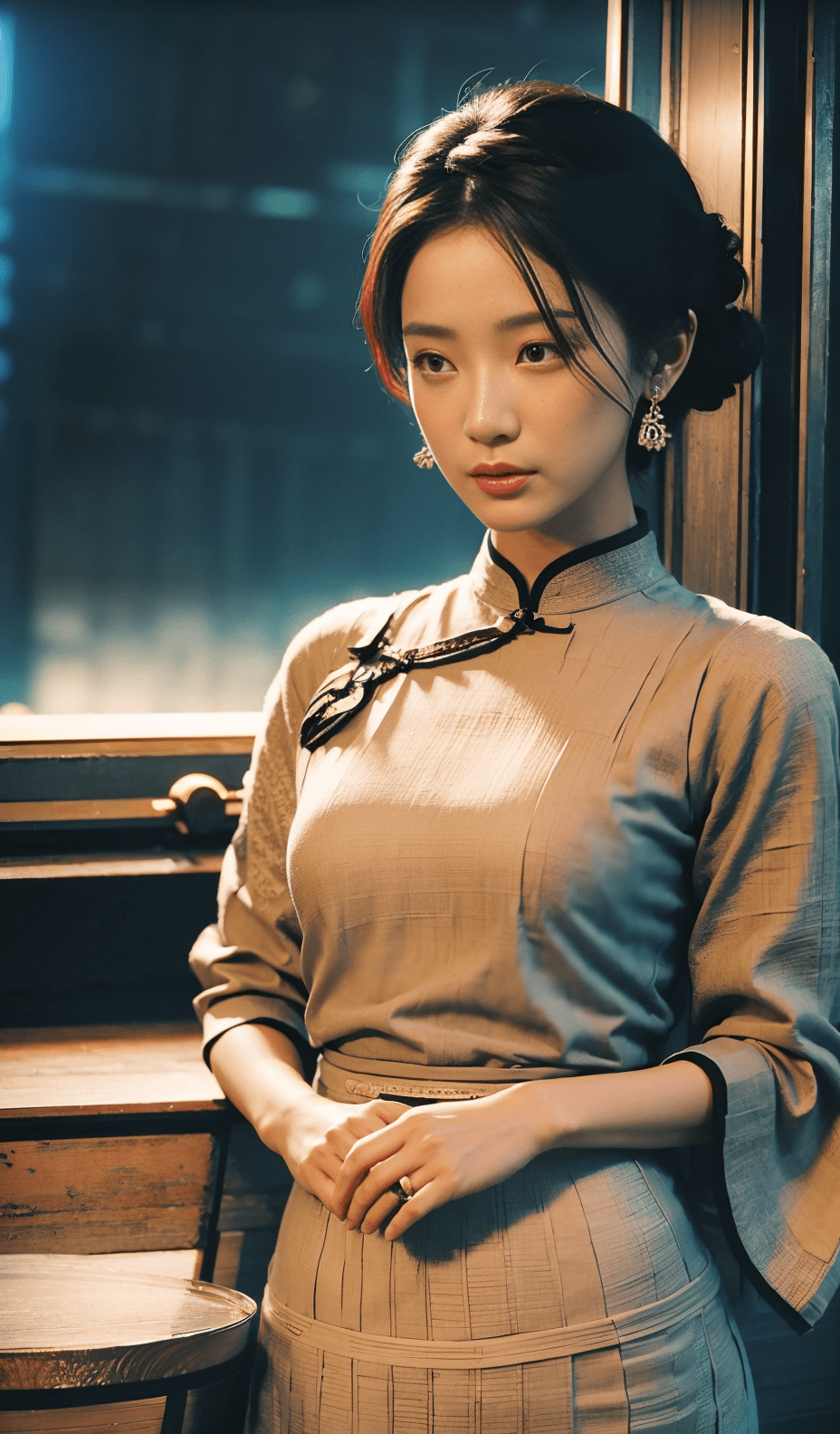 大家一来看看电影画面感的旗袍女神 搜狐大视野 搜狐新闻