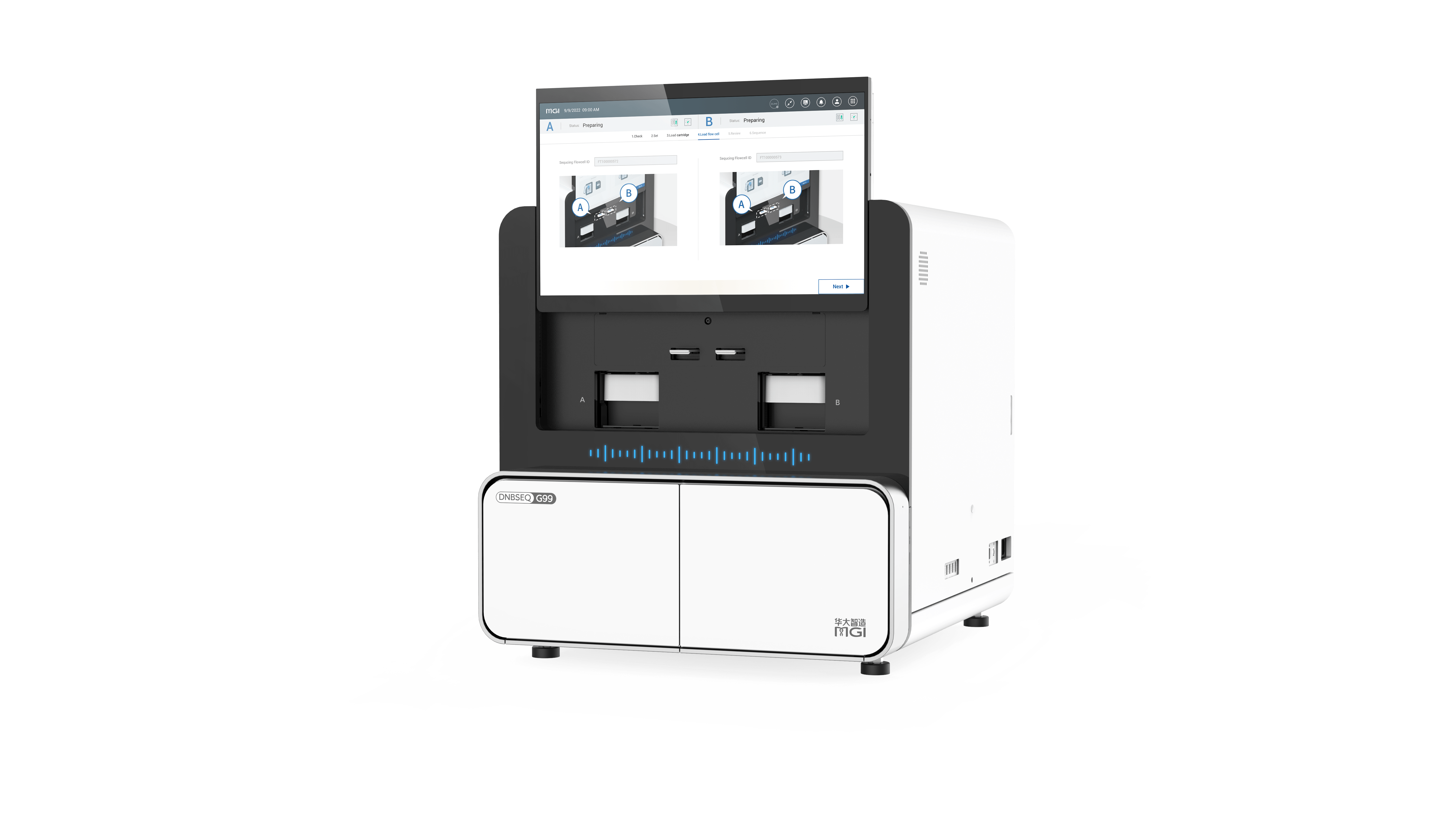 测序仪DNBSEQ-G99--华大智造-搜狐大视野-搜狐新闻