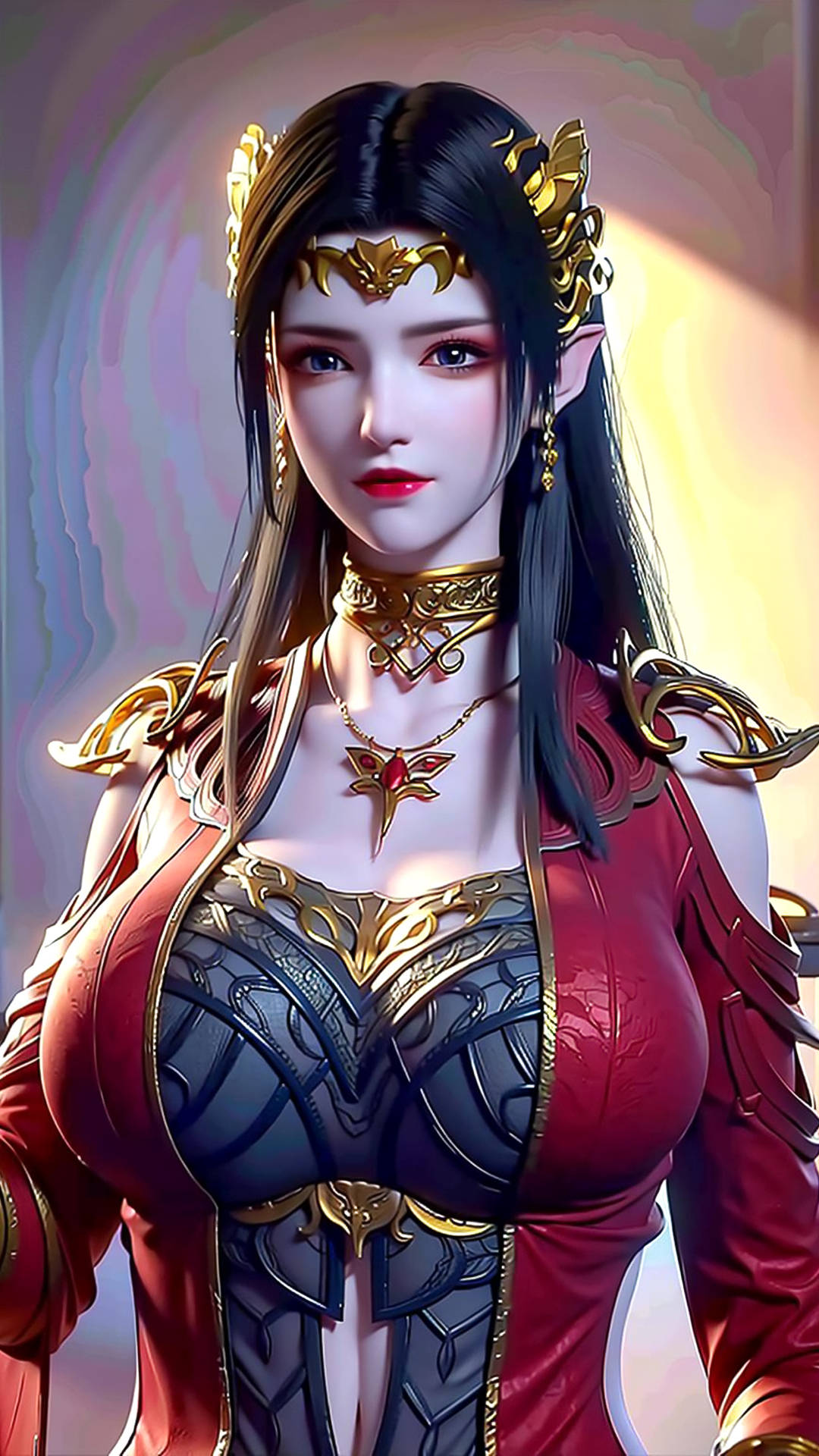 国漫女神美杜莎ai手机壁纸：身为女王的傲娇去哪了 搜狐大视野 搜狐新闻