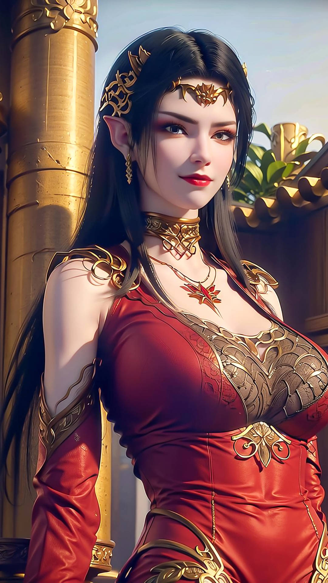 国漫女神美杜莎ai手机壁纸：身为女王的傲娇去哪了 搜狐大视野 搜狐新闻