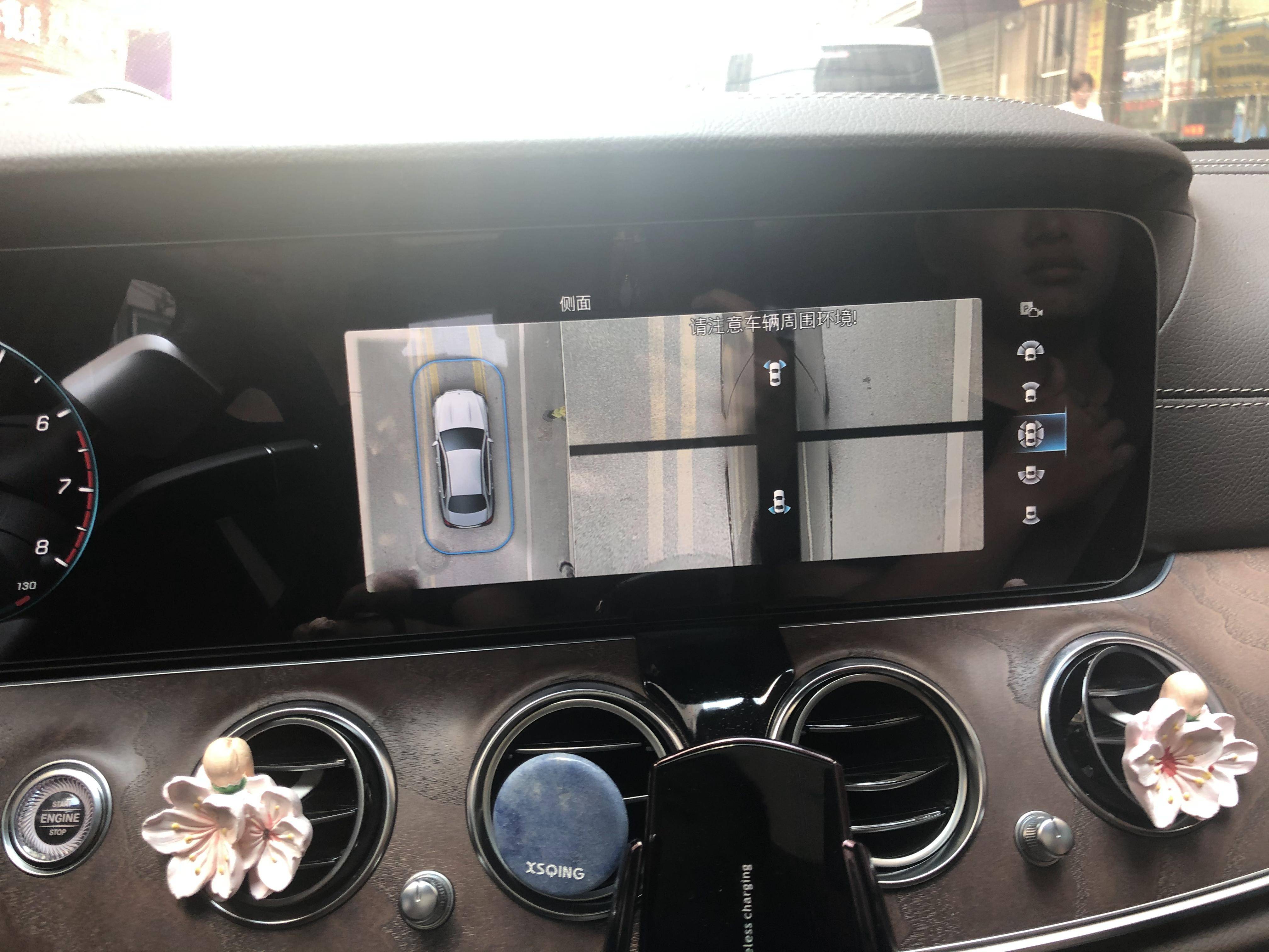 22款奔驰E260L升级原厂360全景影像 效果分享_搜狐汽车_搜狐网