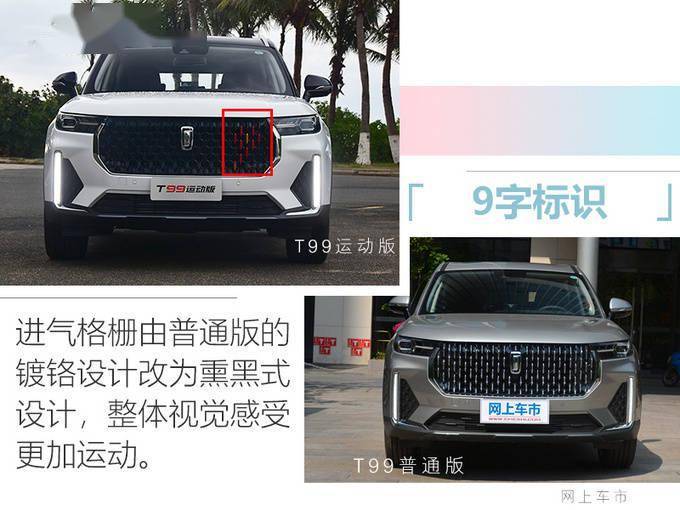 奔腾T99运动版上市 换搭6AT变速箱15.99万起售_搜狐汽车_搜狐网