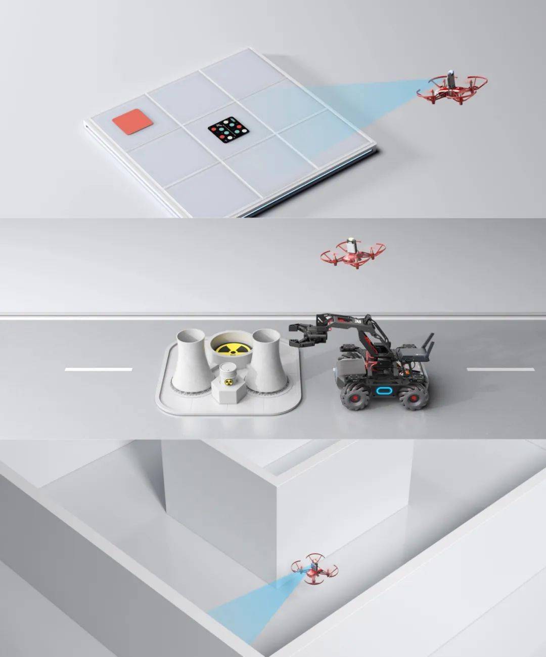 大疆教育发布RoboMaster TT 开源无人机教育平台，学生可自编多机编队程序-搜狐大视野-搜狐新闻