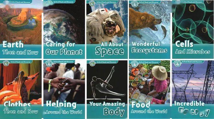 领取：原版《Oxford Read and Discover牛津阅读与探索发现》 L1-6 60册全_the
