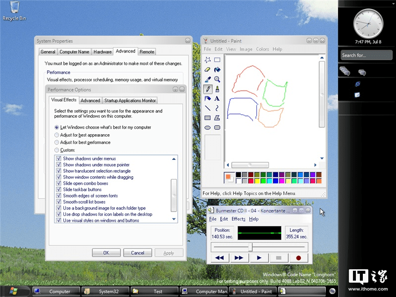 从 Windows XP 到 Vista - 微软 Longhorn 开发史：第四弹 M7下篇_Build