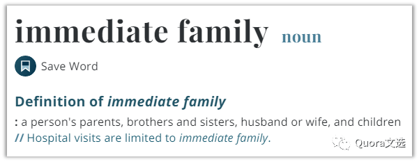 "family"是家庭，"immediate family"是什么意思？-搜狐大视野-搜狐新闻
