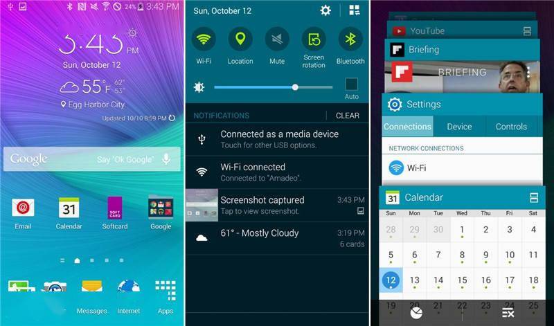 智能手机UI发展史——三星篇（一）：“银河”的起点TouchWiz_Nature