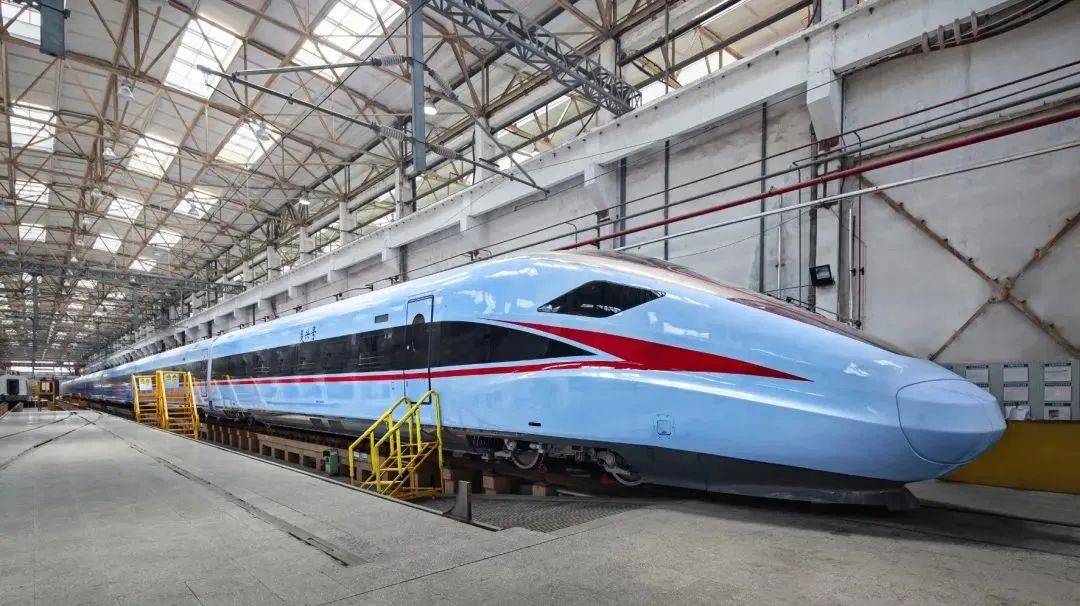 奔向广袤大地——浦镇公司首组CR300AF型动车组正式交付-搜狐大视野-搜狐新闻