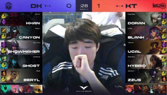 LOL：Ucal维克托两局失误葬送比赛，DK让一追二击败KT_莉莉娅