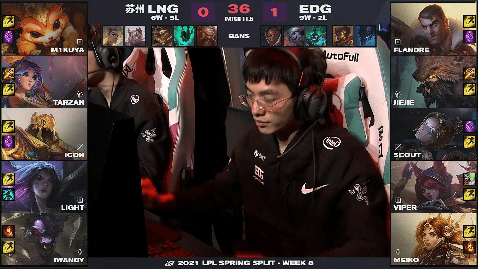 不骄不躁EDG！横扫LNG后Jiejie表示：队伍仍在上升期_比赛