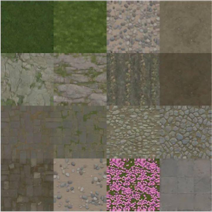 [干货]Unity 地形纹理合并!_采样