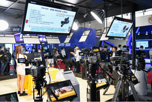 来了，索尼CCBN2021展台看点都在这里！_切换