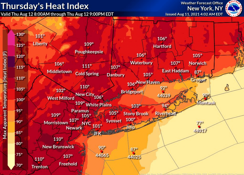 NYC发布极端高温预警！最高40°C，连续3天，今夏最热1周_nyt