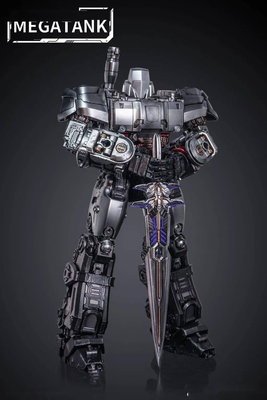 【TF】机械感十足！变形金刚非官方：MegaTank 独裁者[Monocrat] 威震天 试模公布_产品