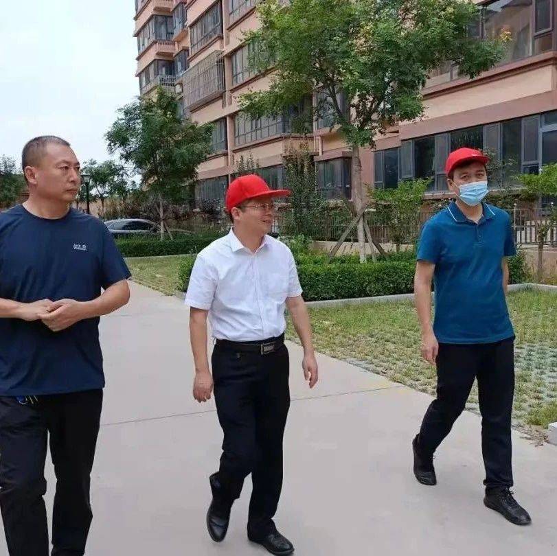 丰润区领导参加文明城市创建实践活动 社区