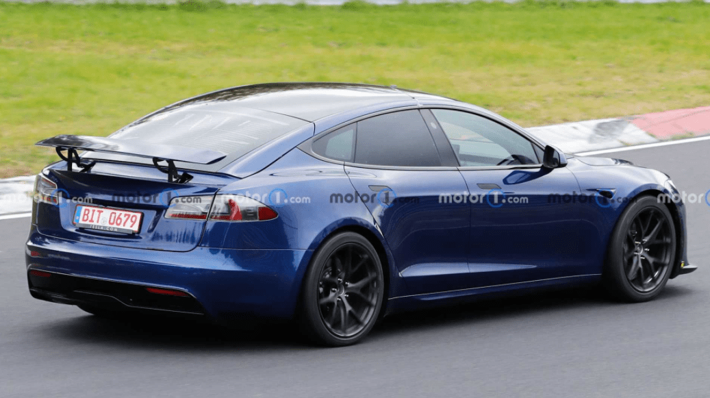 极速321公里/小时 特斯拉Model S性能版谍照曝光_搜狐汽车_搜狐网