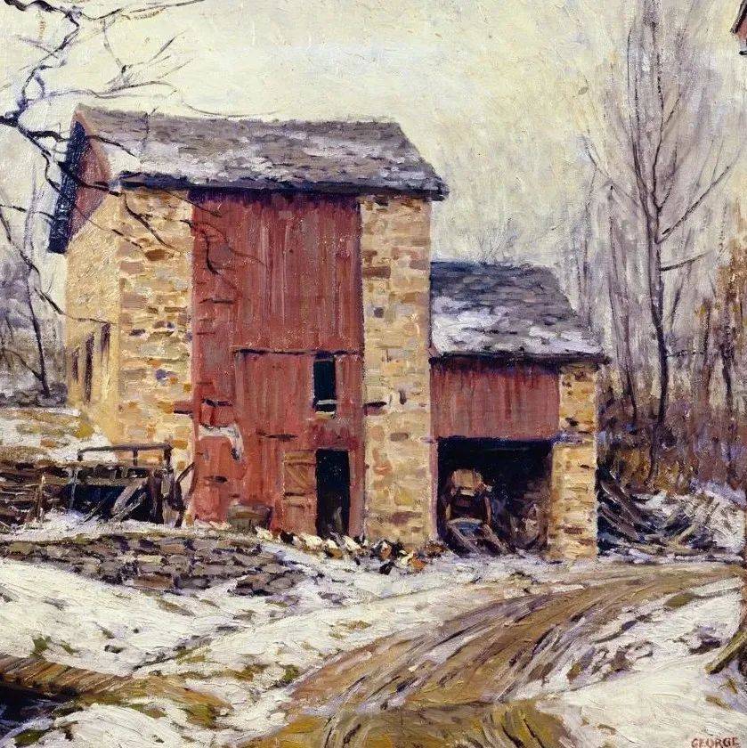 油画欣赏——George·Sotter_美国