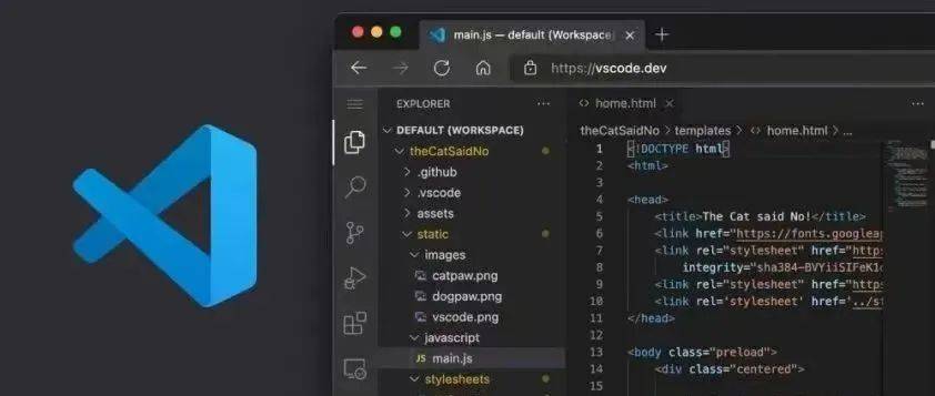 微软发布 vscode.dev，把 VS Code 带入浏览器_运行