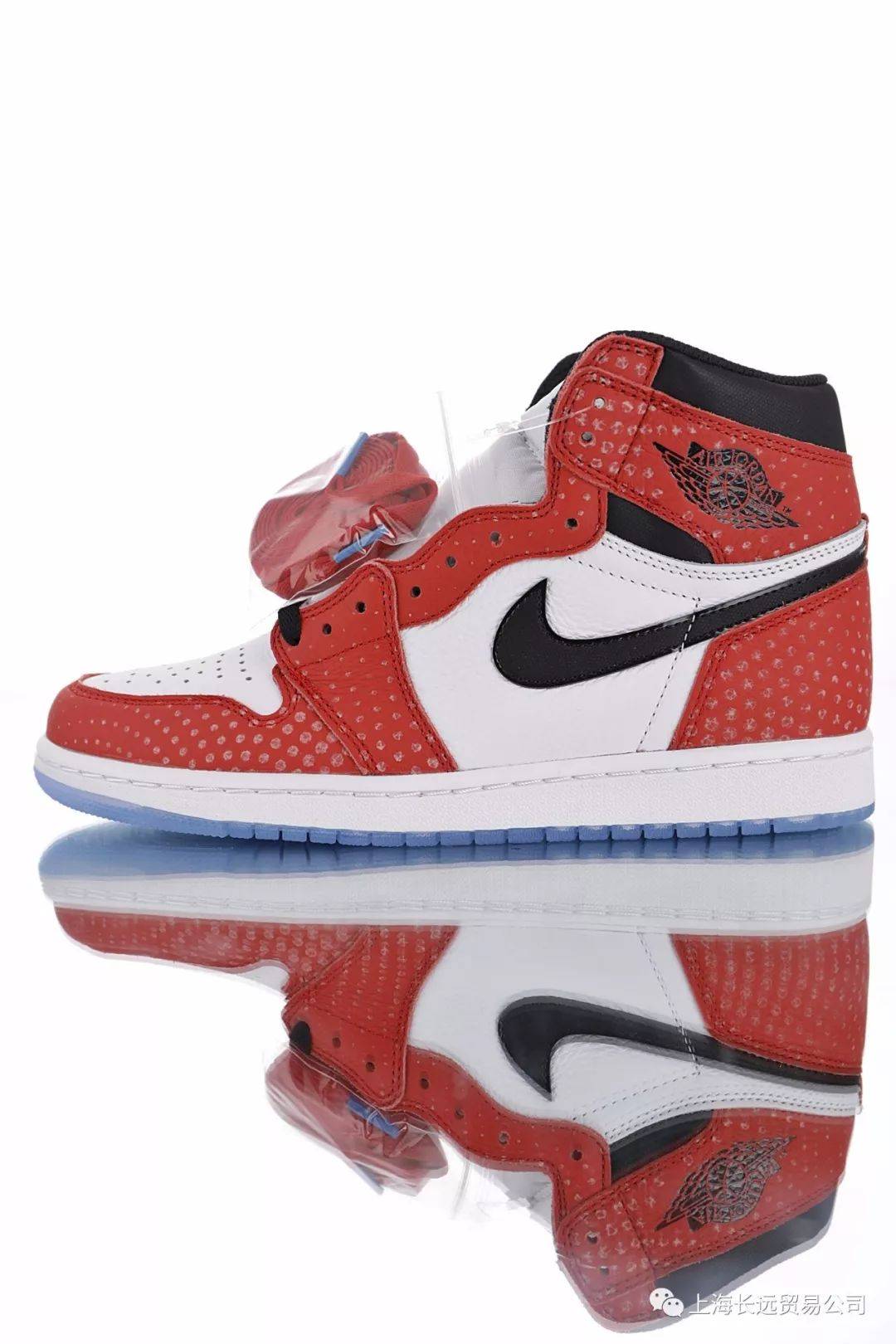 《蜘蛛侠：平行宇宙》耐克Air Jordan AJ1 芝加哥_开发_版本_纸版