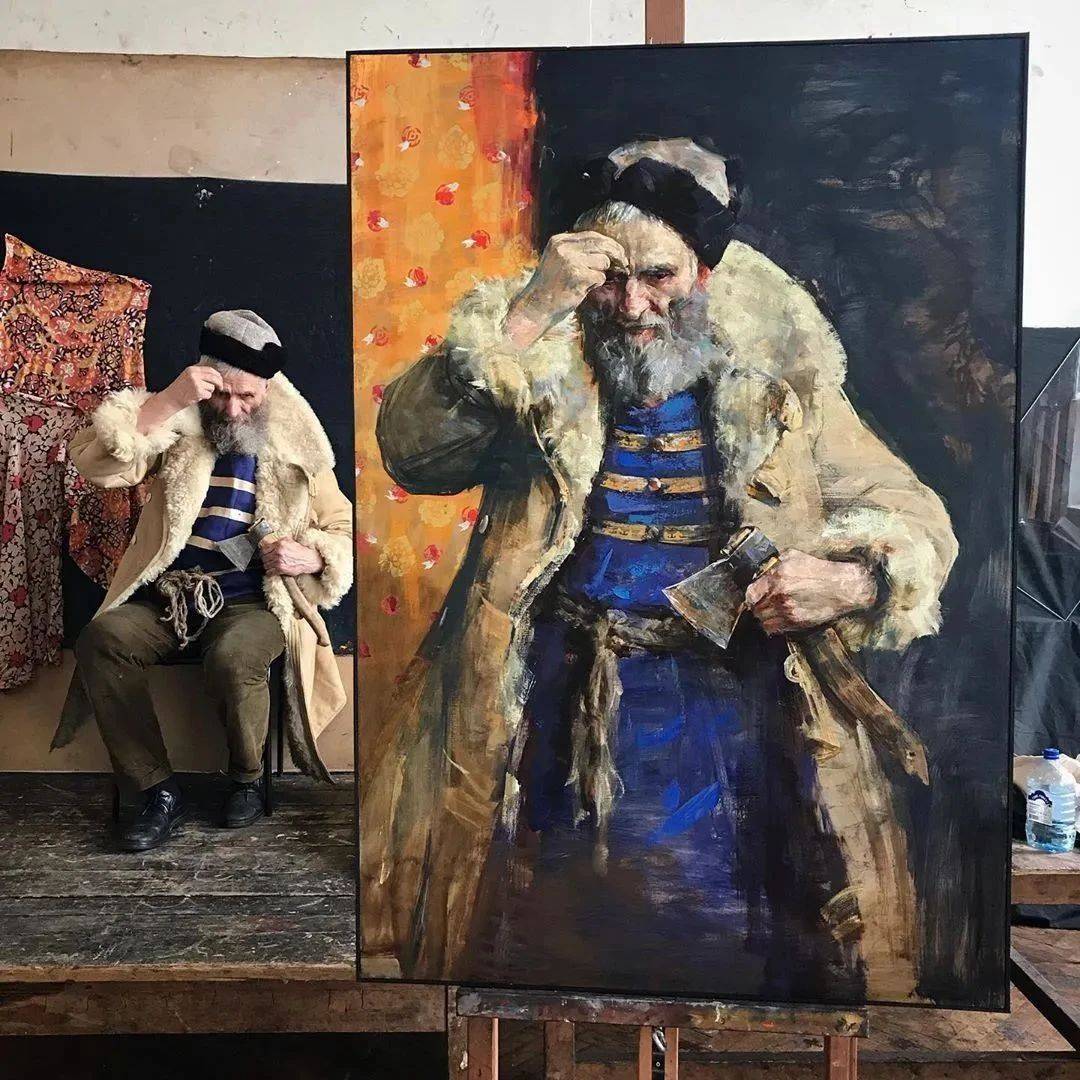 艺术造诣深厚~俄罗斯90后画家伊凡·洛根诺夫油画作品欣赏_Loginov_Ivan_轻油