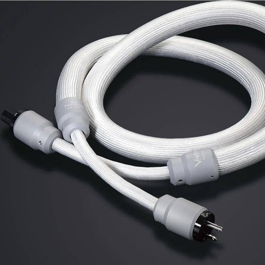 线材丨寒芒乍现，白马银枪 VooDoo Cable Air Phoenix电源线_品牌_Cable_VooDoo