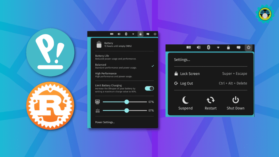 System76 的 COSMIC 桌面面板看起来很清爽！ | Linux 中国_程序_Rust_开发