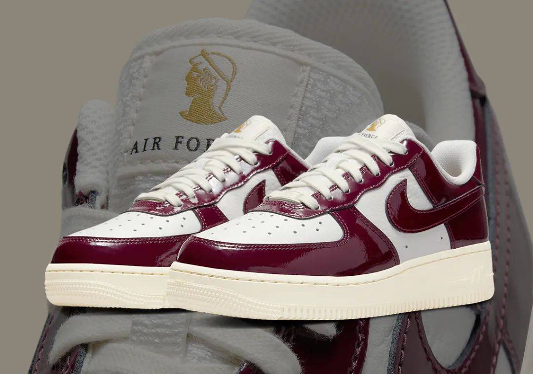 AF1带来热门酒红配色“罗马帝国”设计，40周年系列即将陆续发售！_Air_进行_Roman