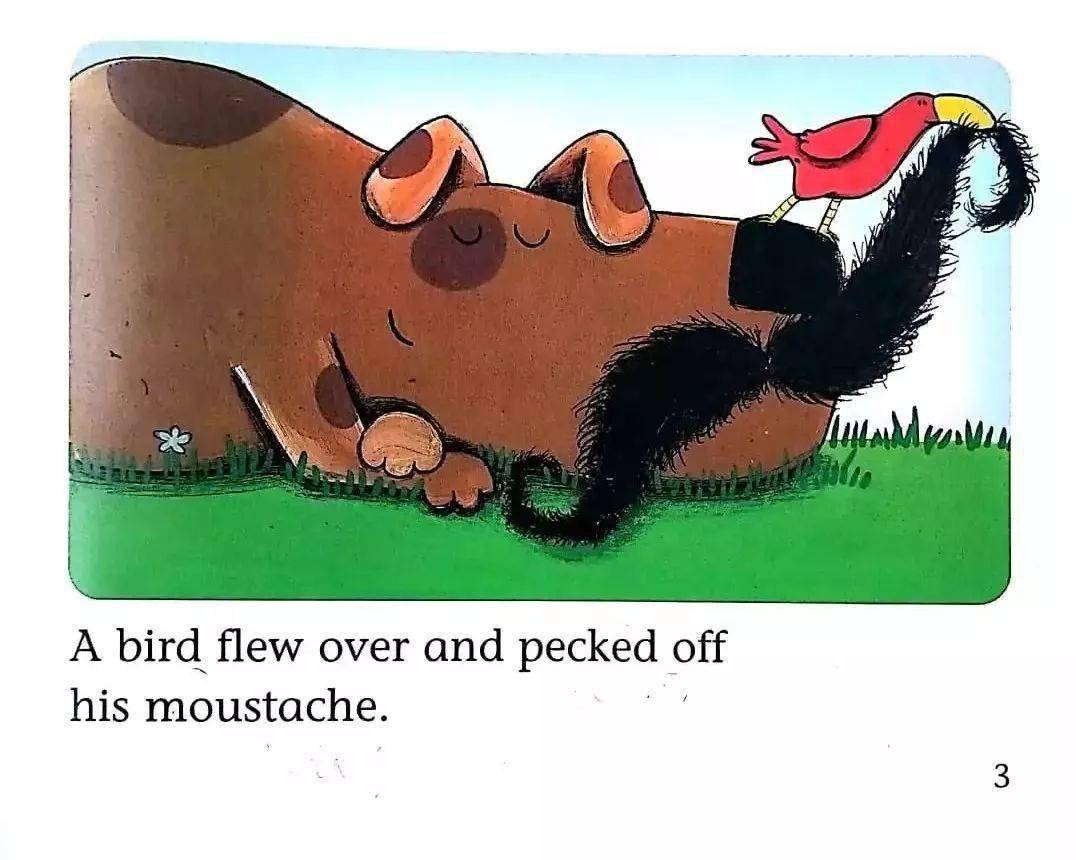 绘本阅读|Milo’s Moustache_Cat_Big_英语