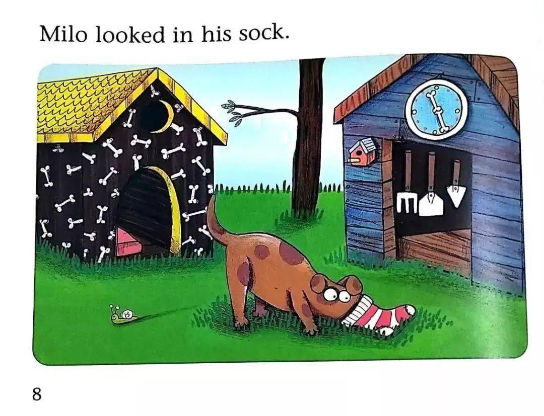 绘本阅读|Milo’s Moustache_Cat_Big_英语