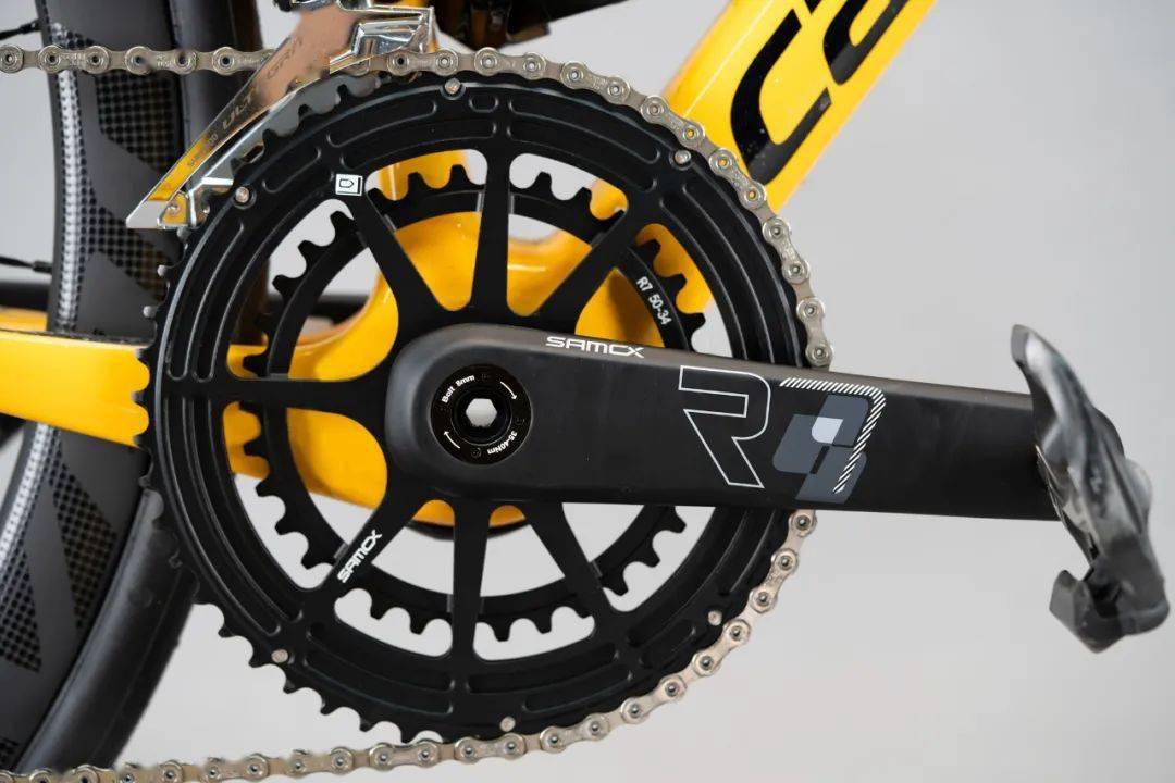【碳曲柄正当时】全维SAMOX R7公路碳纤维牙盘组试用报告_Shimano_盘片_市场
