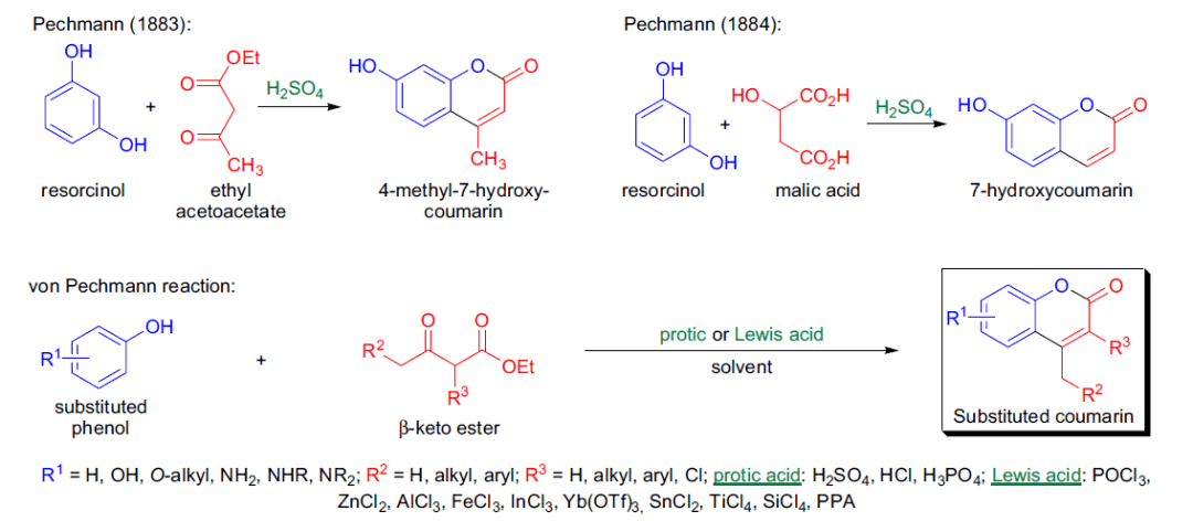 Pechmann香豆素合成_反应_von_ZnCl