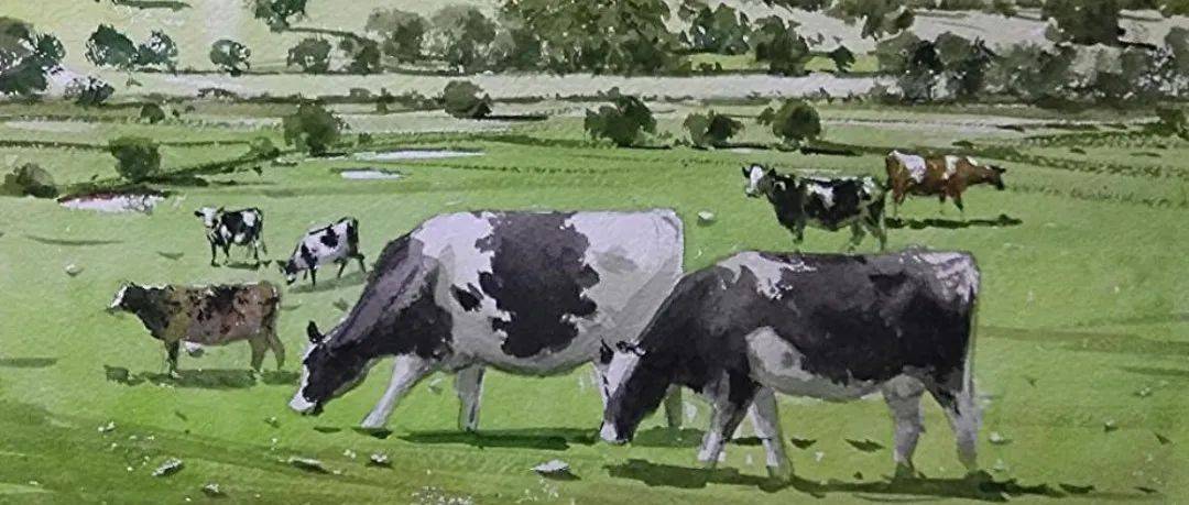 印度水彩画家——Raghunath Sahoo作品欣赏（乡野篇）_广告_交流_生态圈