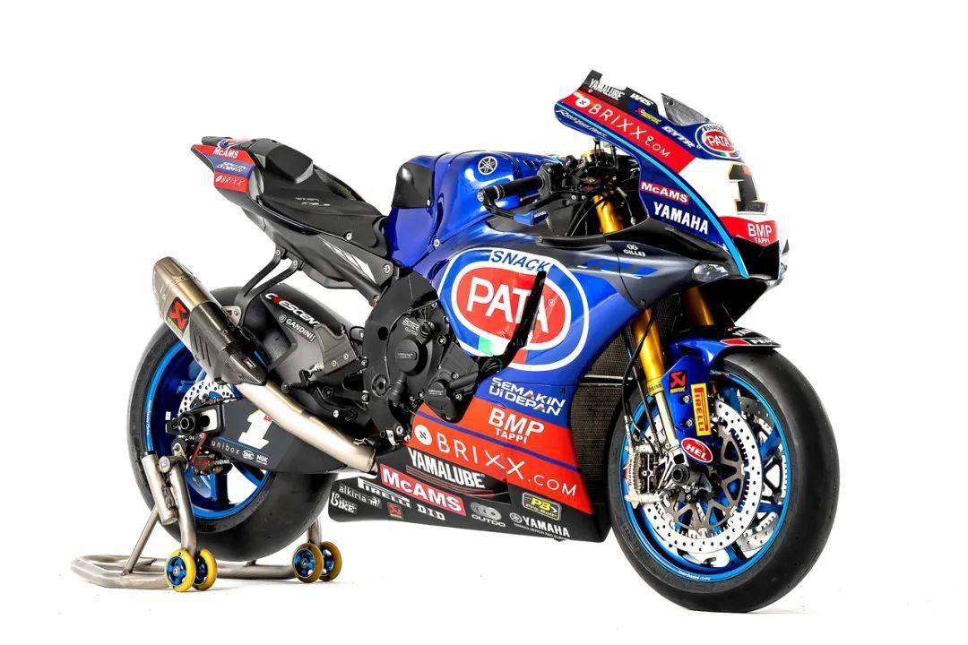 WSBK 2022：Yamaha YZF-R1 工厂赛车特写_搜狐汽车_搜狐网