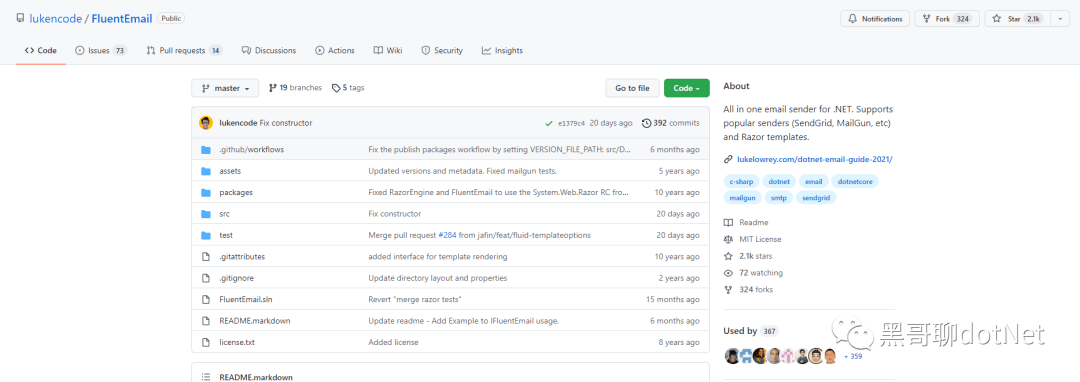 FluentEmail - 适用于 .NET 和 .NET Core 的邮件发送库_var_email_new