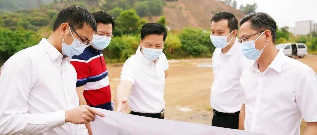 镇领导率队调研督导路网建设工程 加快 内畅外联”交通体系建设 推动民生福祉和经济高质量发展清溪镇谢坑建设