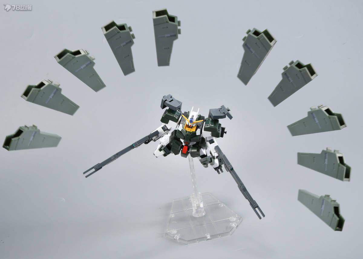 78官测：万代 网限 HGOO 狱天使高达(最终决战式样)_补色_导弹_步枪