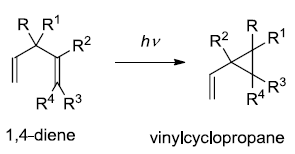具有重要理论意义的光化学反应----Zimmerman光重排反应(Di-π-methane rearrangement)_Chem_周环_b-c