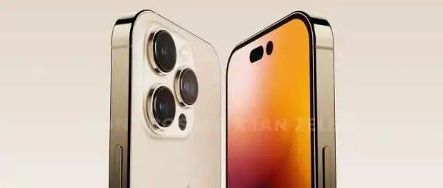 iPhone 14 Pro高清渲染：多处细节有所调整_Jon_阵列_设备