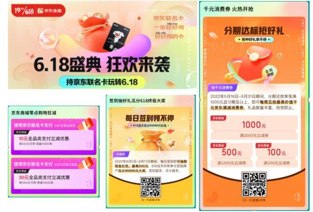 京东联名信用卡助攻618，联合60余家银行发放超7000万元支付立减券_消费_补贴_客户