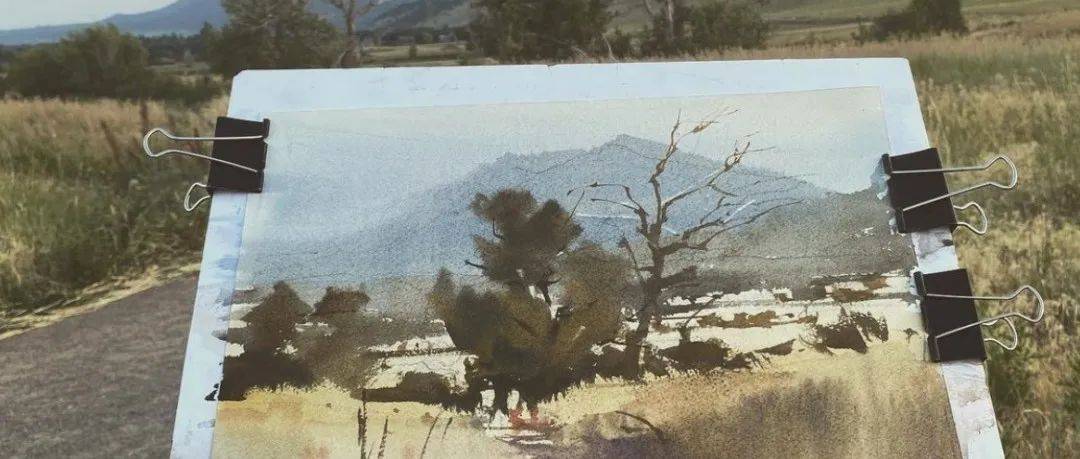 美国水彩画家——Gary Tucker作品欣赏（自然风光一）_广告_交流_生态圈