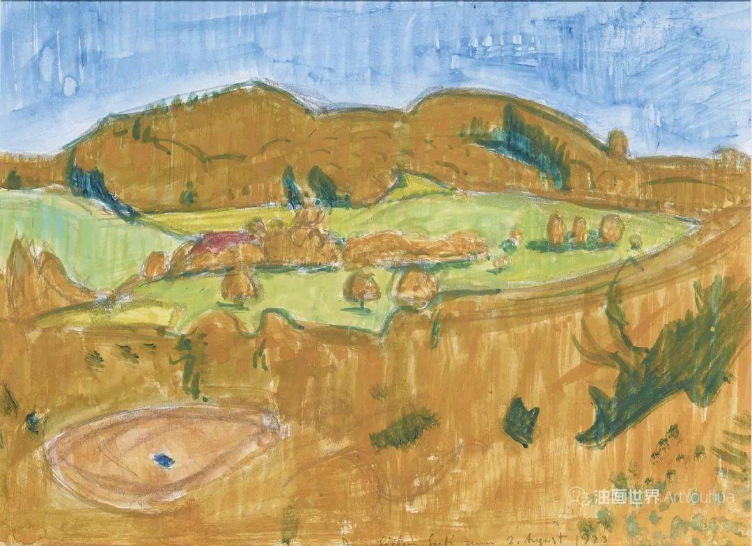 色彩大师库诺·阿米埃特_Amiet_瑞士_作品