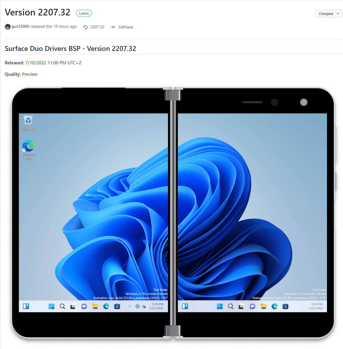 刷了Win11的Surface Duo获重要突破_项目_版本_正常工作
