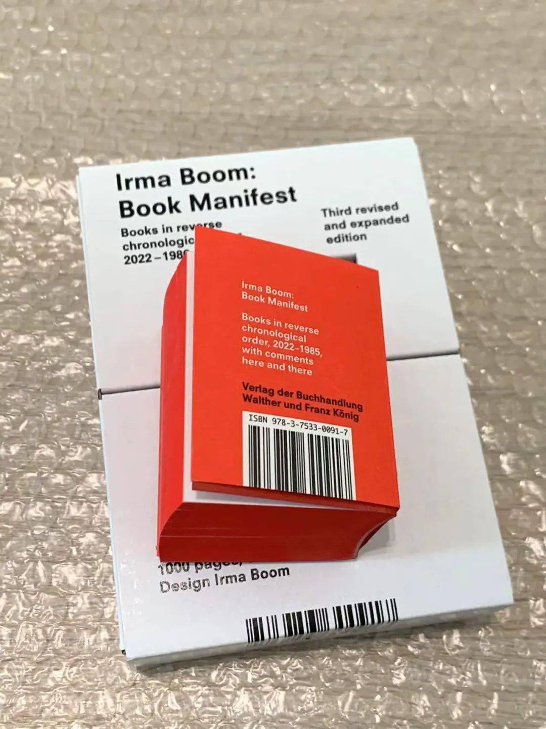 Irma Boom 新书《Book Manifest》_布姆_伊玛_书籍