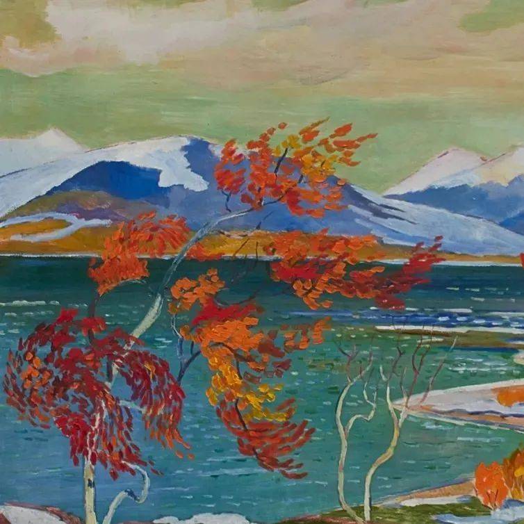 绘画欣赏——Leander·Engström_Per_微信_荒野