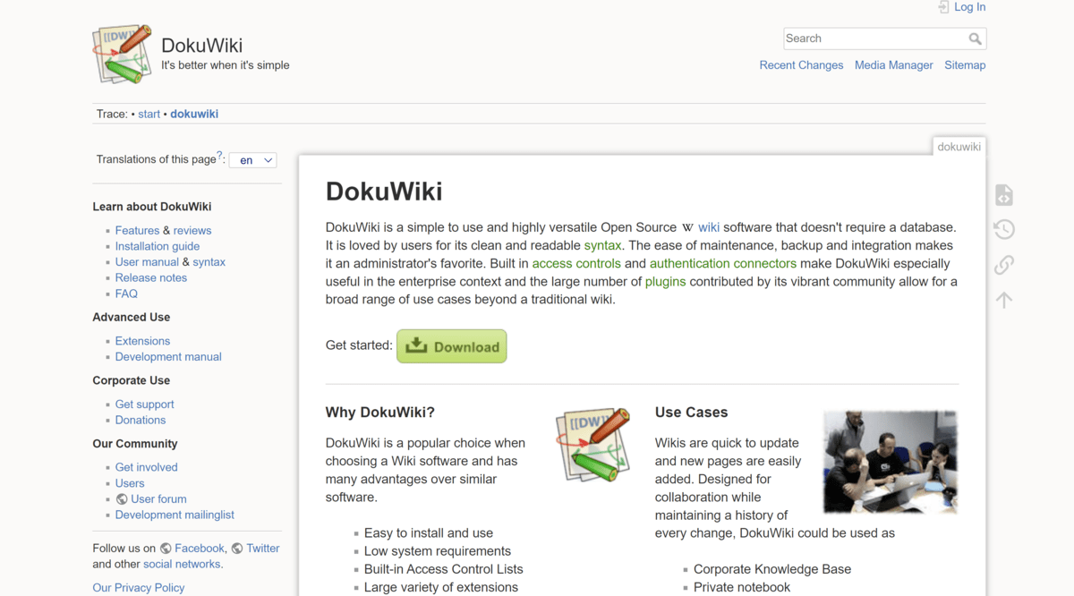 2022年最知名的11款wiki软件wiki知识库文档 